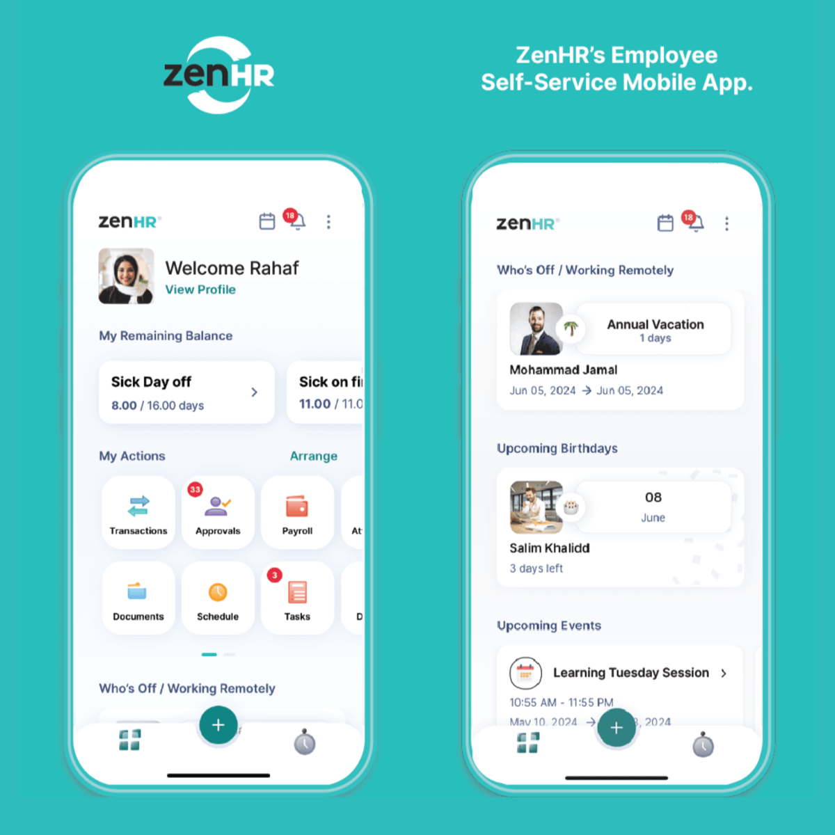 ZenHR’s Mobile App: Simple Self-Service for Employees & HR Teams